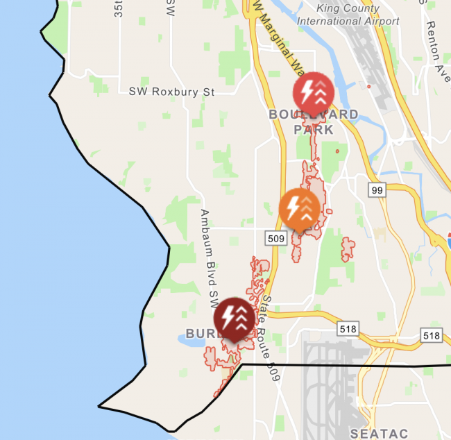 Power outage in Burien affects thouands | Westside Seattle